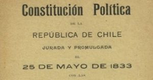 Constitución de 1833 de Chile - Icarito