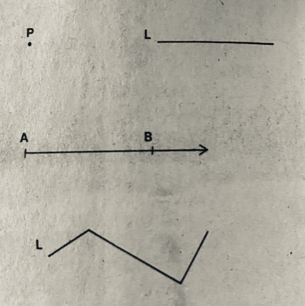 Geometría con ejemplos de puntos, líneas y superficie - Icarito